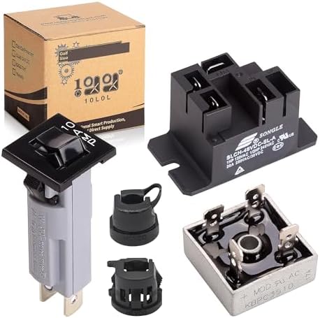 Amazon.com: Club Car PowerDrive Battery Charger Repair Kit Golf Cart 48 ...