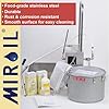 Amazon.com: MirOil BD505 Electric Oil Filter Machine & Discard Trolley ...