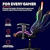 Trust Gaming Chair with RGB LED-illuminated Edges GXT 716 Rizza ...