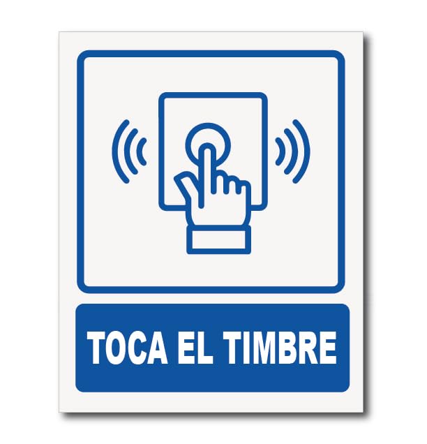 Letrero Timbre - Ferreteria Y Herramientas
