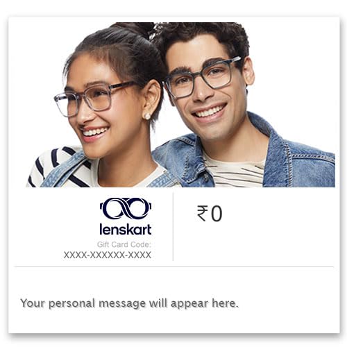 Lenskart | Flat 8% Off | E-Gift Card | Instant Delivery | Valid for in ...