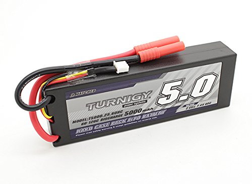 Amazon.com: Turnigy 5000mAh 2S 7.4V 60C Hardcase Pack : Toys & Games