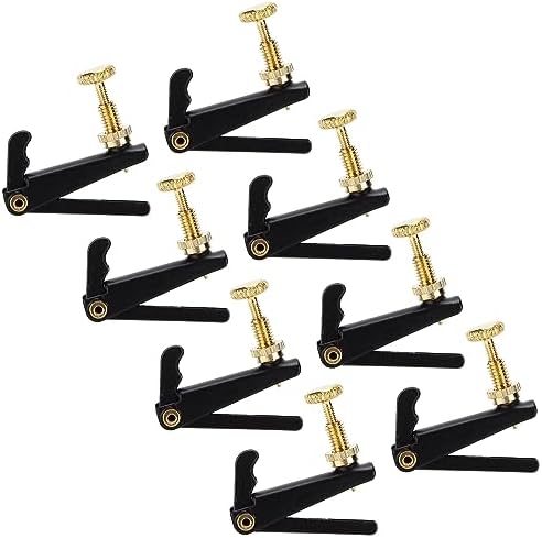 Amazon.com: TUOREN 8Pcs/Set Violin Fine Tuner String Adjuster Metal ...