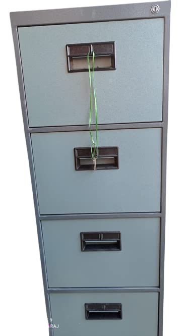 4 Drawer Stainless Steel Filing Cabinet | Metal File Cabinet | Office ...