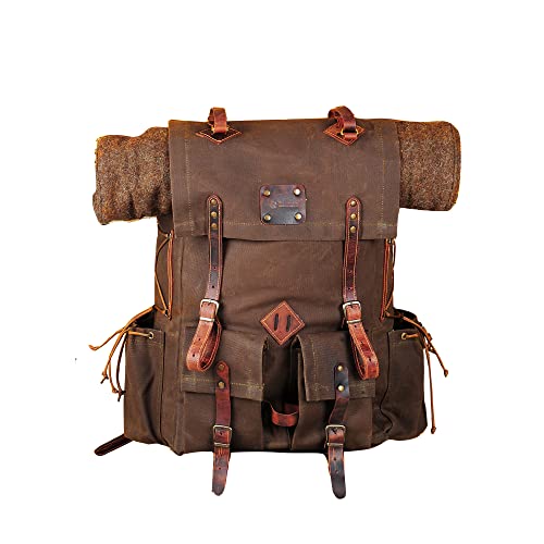 Top 10 Canvas Backpacks For Bushcraft of 2022 - Katynel