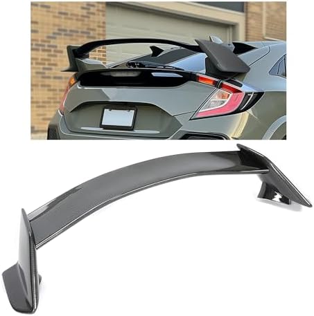 Amazon.com: KUAFU Rear Trunk Spoiler Compatible with 2016-2021 Honda Civic Hatchback Type-R ...