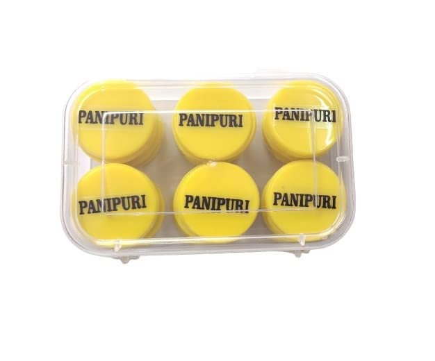 MOREL Yellow Color PANIPURI Plastic Round Shape Token Coin for USE in ...