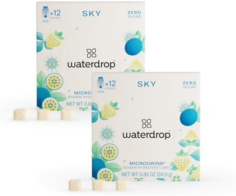 Amazon.com: Waterdrop Hydration Cubes, Pineberry, Passion Fruit & Pear ...