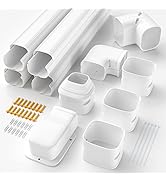 Amazon.com: Toutgood 3'' Mini Split Flexible Duct Line Set Cover Parts ...