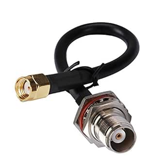 3.3ft Rf Wire Coaxial Cable Terminal Connector Rp-SMA Maleto TNC Female ...