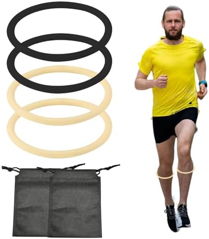 Patella Band, 4pcs Patella Knee Brace, Knee Strap, Silicone Kneecap ...