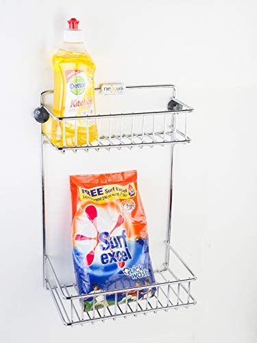 Maxtan Multipurpose Stainless Steel Kitchen and Bathroom Detergent Rack ...