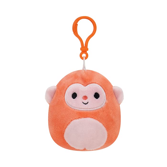 Amazon.com: Squishmallows Official Kellytoy Elton The Monkey (3.5 Inch ...