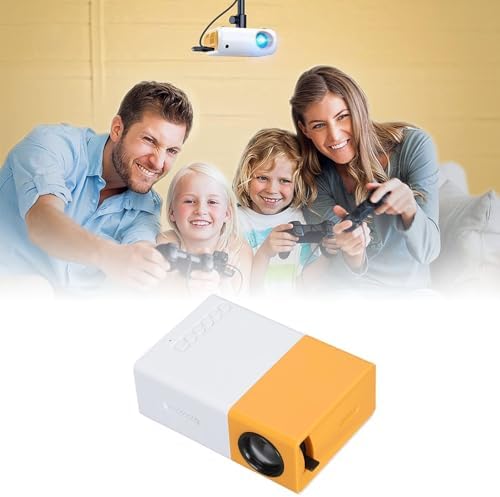 Amazon.com: Mini Projector, 1080P Full HD Video Projector, Portable ...