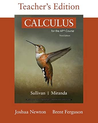 Amazon.com: Teacher’s Edition of Calculus for the AP® Course ...