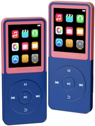 Amazon.com: RUIZU 32GB MP3 Player with Bluetooth 5.3, 1.8" Screen ...