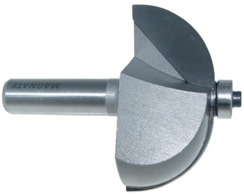 Magnate 1009 Cove Carbide Tipped Router Bit - 1" Radius; 1/2" Shank ...