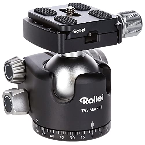 Rollei T5S Mark III Professional 360 Degree Camera Tripod Ball Head ...