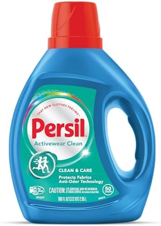 Amazon.com: Persil Detergente líquido para ropa, Active Wear, 100 onzas ...