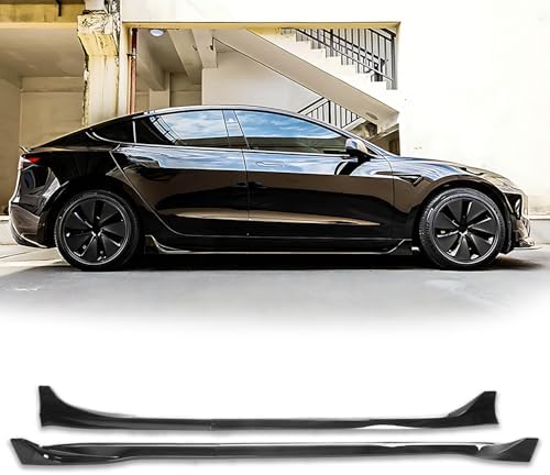 Amazon.com: YHoptional Side Skirts for 2017-2025 Tesla Model 3, Model 3 ...
