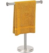 Amazon.com: Hand Towel Holder Stand for Bathroom Vanity Countertop ...