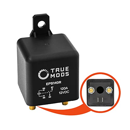 Snapklik.com : TRUE MODS 12V DC 120 Amp Split Charge Relay Switch