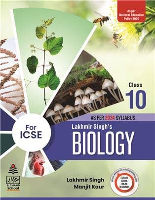 Lakhmir Singh’s Biology for ICSE Class 10 : Lakhmir Singh And Manjit ...