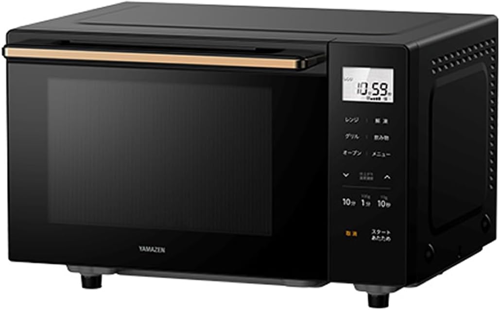 Amazon | [山善] 電子レンジ オーブンレンジ 18L 一人暮らし 二人暮らし トースト機能付き フラットテーブル オートメニュー18 ...