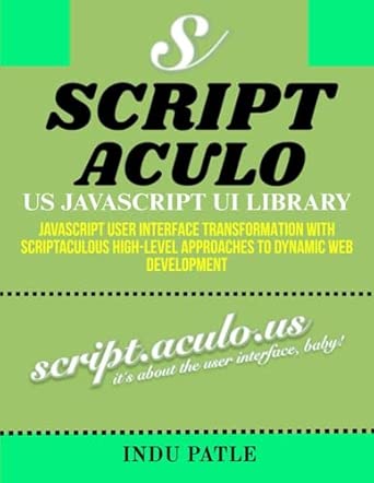 Script. Aculo. us Javascript UI Library: JavaScript User Interface Transformation with ...