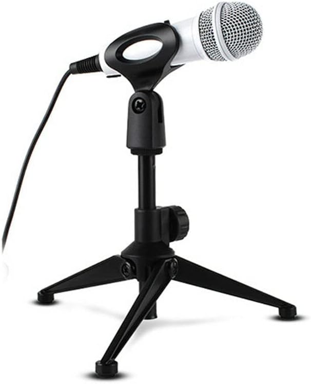 Audavibe Microphone Stand Desktop Table Top Tripod Stand for Microphone ...