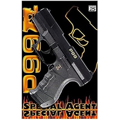 Wicke Special Agent P99 Roll Cap Black Gun - Outdoor Toys - Role Play