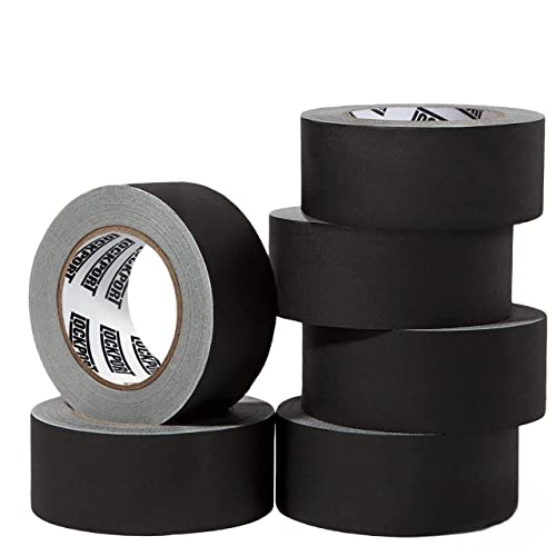 Snapklik.com : Lockport Black Gaffers Tape 2 Inch 6 Pack - 30 Yards ...