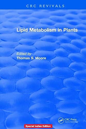 LIPID METABOLISM IN PLANTS: Amazon.co.uk: 9780367412098: Books