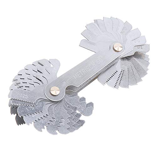 Snapklik.com : ChgImposs Screw Thread Pitch Cutting Gauge Tool Set ...