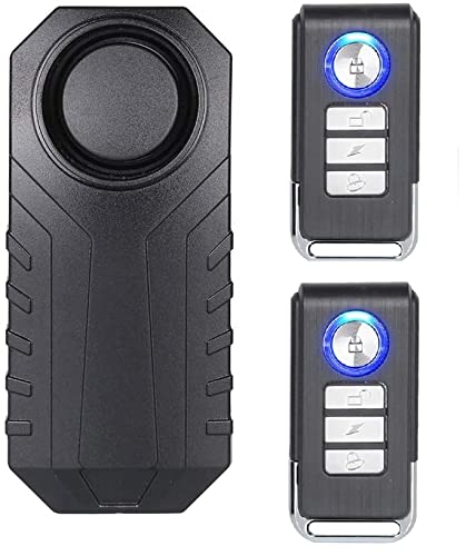 Jenix 130 dB Car Bike Safety Burglar Alarm Waterproof with Remote, Home ...