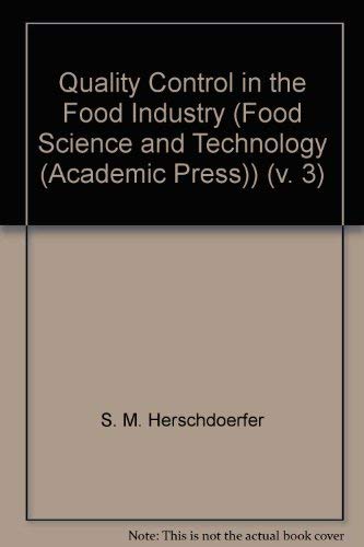 Buy Quality Control in the Food Industry: v. 3 Book Online at Low ...