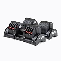 Rep Fitness Quickdraw Adjustable Dumbbells, Multiple weight ranges ...