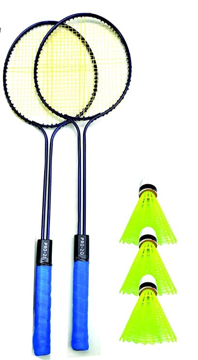 Buy Benstar Badminton Rackets Glider Shuttle Badminton Racket in Pair ...