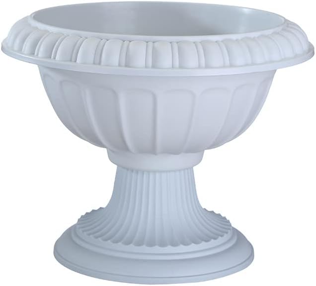 Amazon.com : JOEN 10 Inch Traditional Plastic Urn Planter Indoor ...
