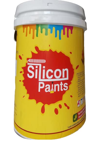 Silicone Paints Acrylic Emulsion Paint [White] : Amazon.in: Home ...