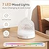 Amazon.com: Lecdura Glass Essential Oil Diffuser, 200ml Ultrasonic ...