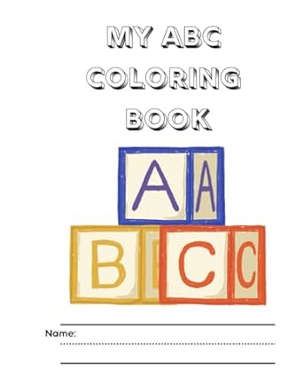 Amazon.com: My ABC Coloring Book: 9798300933753: The Crayon Box: Books