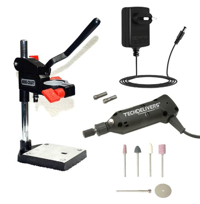 TECHDELIVERS® Mini Electric Hand Drill For Goldsmith and Pcb Drill ...