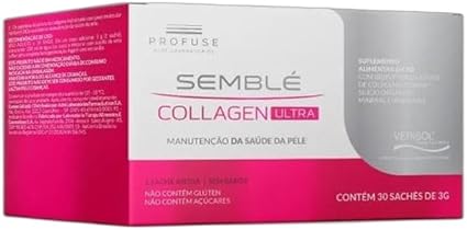 Profuse Colágeno Semblé Collagen Ultra 30 Sachês de 3g cada | Amazon.com.br