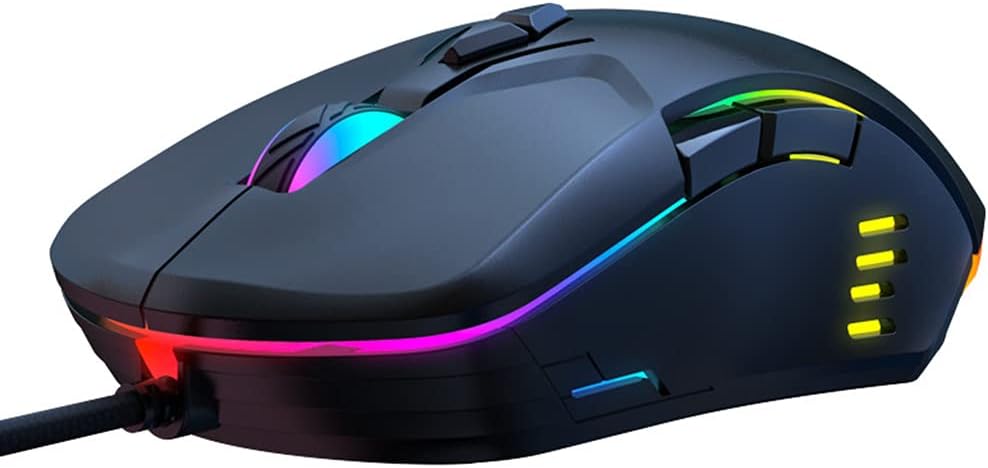 SANRLO Souris d'ordinateur, souris d'ordinateur, design ergonomique ...