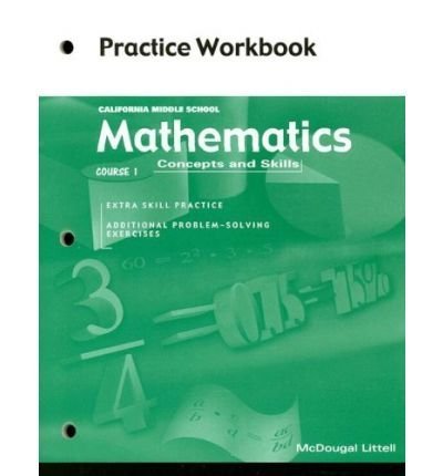Amazon.com: California Middle School Math, Concepts and Skills ...