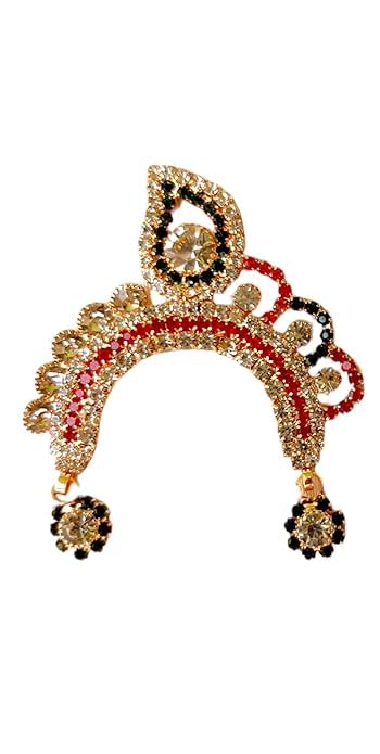 Choice One Chandrika Crown for Radha Rani – Adjustable Iskcon Style ...