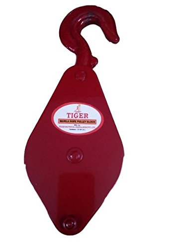 Tiger Manila Rope Pulley 6" SINGLE SHEAVE : Amazon.in: Industrial ...