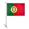 Amazon.com: AGAS 12" x 18" Mini Portugal Flag Heavyweight Nylon Brass ...