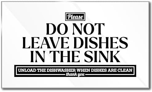 Amazon.com: Andaz Press 4 Pack 4x5 Bathroom and Kitchen Rules Sign ...